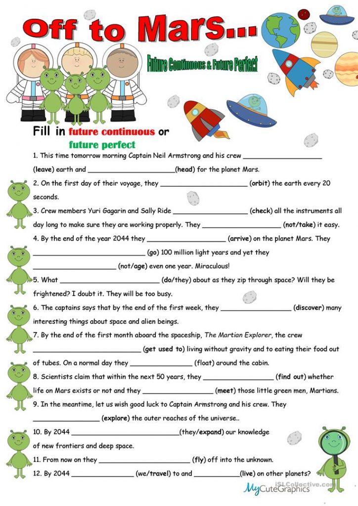 Future Continuous Worksheets - Gustavo Rubino Ernesto