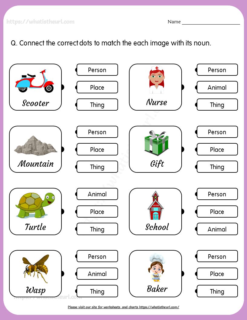 Noun Worksheets Gustavo Rubino Ernesto Noun Worksheets Gustavo Rubino Ernesto